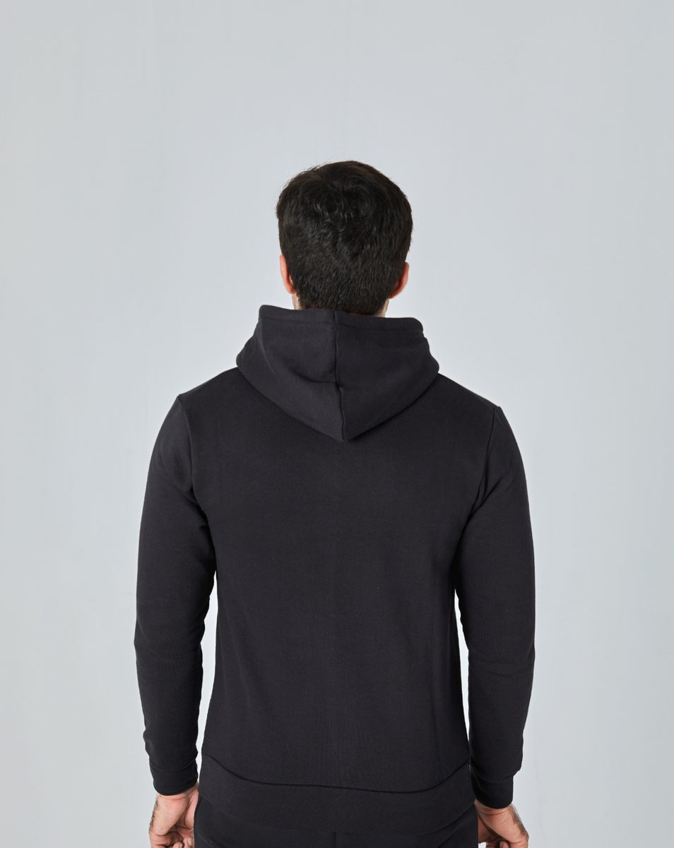 Fleece Jacket Men Black – Uniwear Pakistan